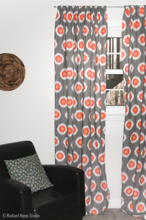 Sewing Simple Curtains | Beginner Tutorial | Radiant Home Studio