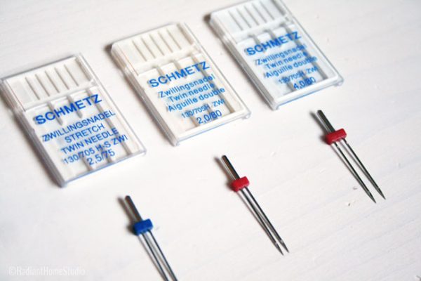 What is a Twin Needle and When Should I Use It? | Radiant Home Studio