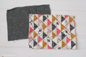 Quilted Sketchbook Cover Tutorial | Radiant Home Studio