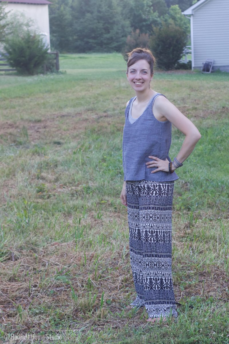 How to Make Wide-Leg Rayon Pants with the Parkside Shorts Pattern ...